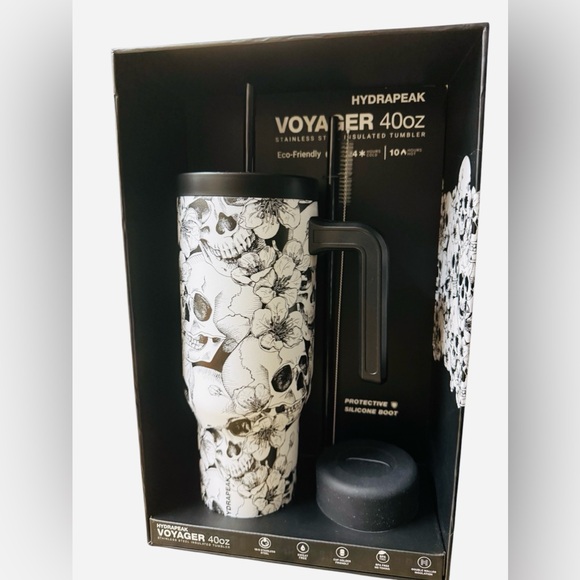 Hydrapeak | Dining | Hydrapeak Artisan Collection Skull Flowers Voyager ...